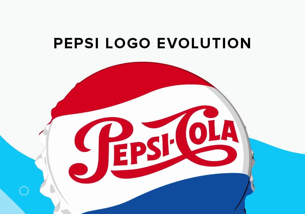 Altes Pepsi Logo Pepsi Vereinigte Staaten Von Amerika Banner Logo