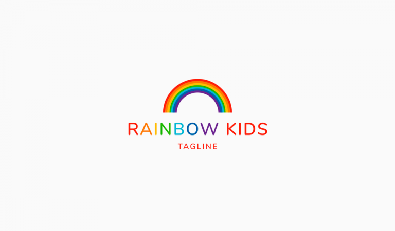 Rainbow Logos: Good Examples and How to Make Them Online | Turbologo