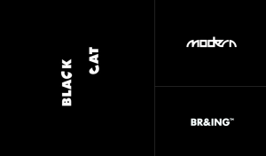 Black logo designs. How to know if the black color is best for your ...