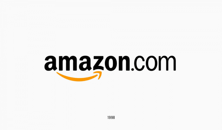 La historia de Amazon y el diseño de su logotipo | Turbologo