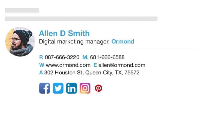 Comment ajouter une signature dans un courriel | Turbologo