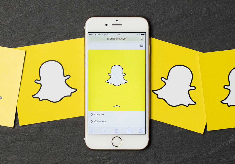 Simbolo Dello Screenshot Di Snapchat