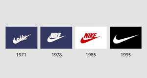 História do logotipo da Nike: seu significado e foto no momento da ...