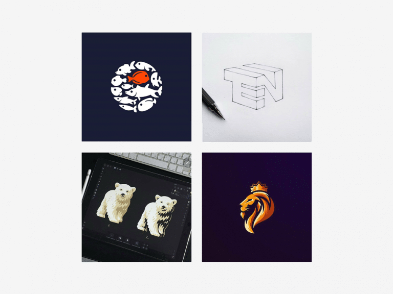 Inspiração no design de logotipo: 21 recursos para impulsionar sua ...
