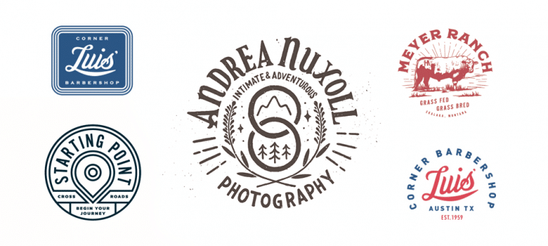 Como criar um logotipo moderno inspirado nas tendências de logotipo ...