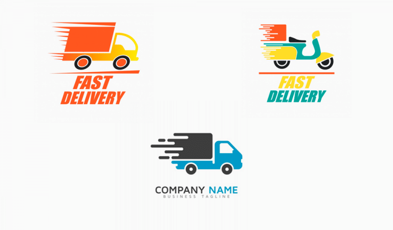 Logotipo da entrega: 15 ideias para inspiração | Turbologo