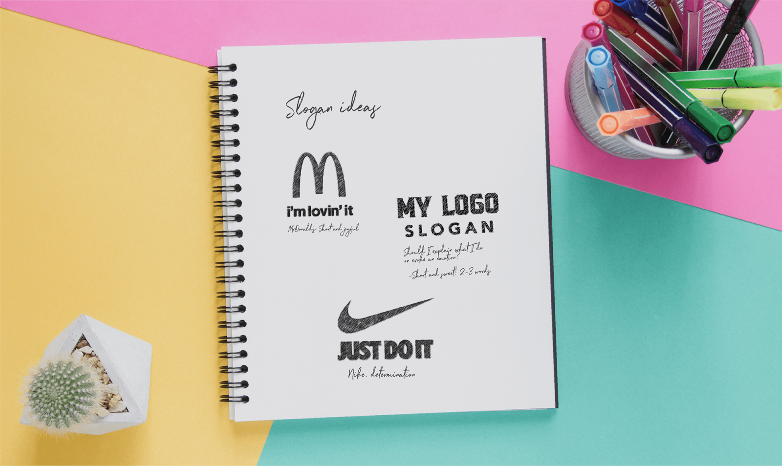 Yeni Web Sitesi İçin Sloganlı Logo Nasıl Tasarlanır | Turbologo